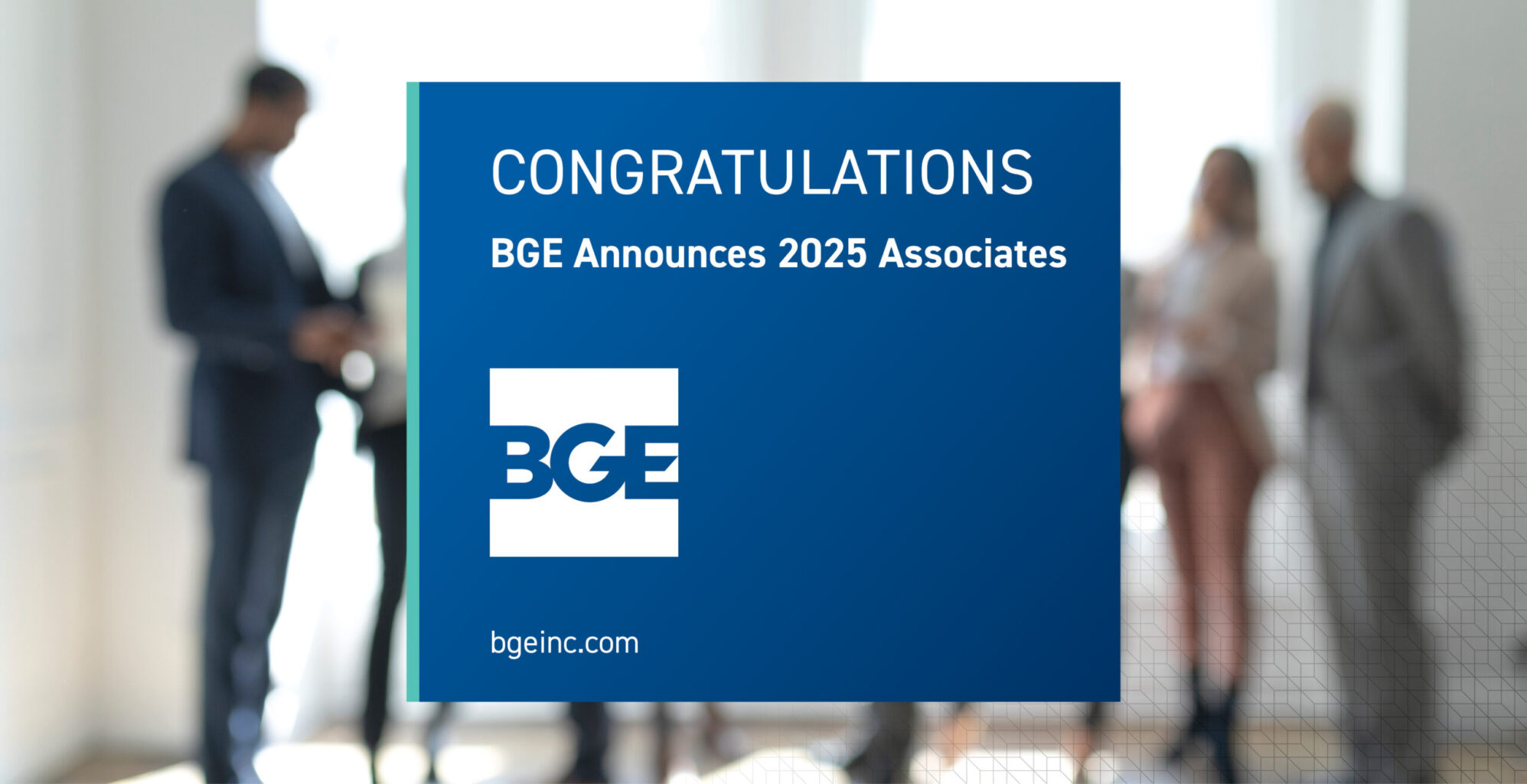 BGE Announces 2025 Associates, Welcomes 23 New Members - BGE, Inc. BGE Announces 2025 Associates, Welcomes 23 New Members - BGE, Inc.